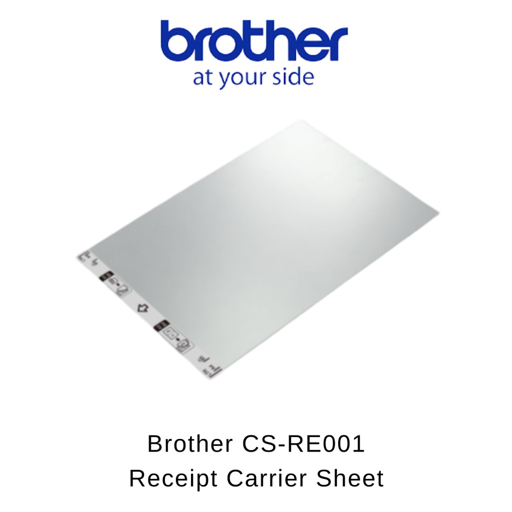 Brother CS-RE001 Receipt Carrier Sheet (500 scans) ADS-1100W ADS-1600W ...