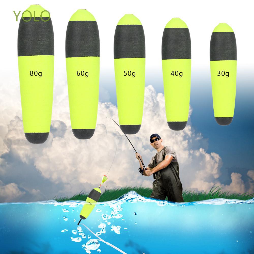 YOLO Cat Fish Pike Outdoor Buoyancy Led Inline Eva Foam Fishing Float ...