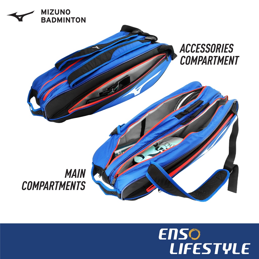 Mizuno Badminton Racket Bag - J Series 2 Comp Bag [Enso Lifestyle ...