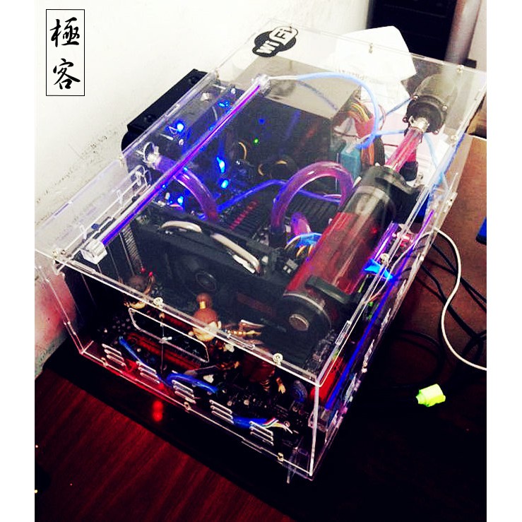 DIY Personalized Transparent Acrylic Desktop Casing /Cabinet /Computer ...