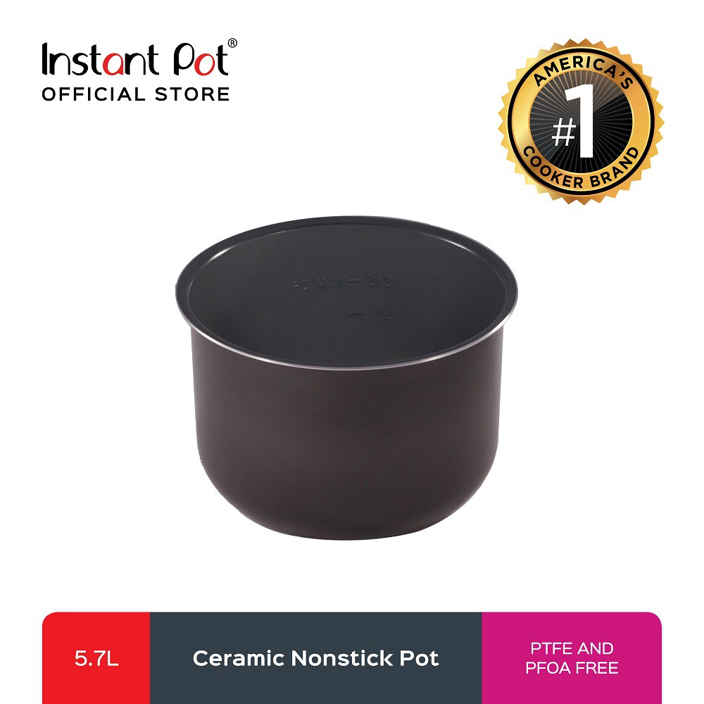 Instant Pot 6-Quart Nonstick coated Inner Pot (Ceramic) | Shopee Singapore