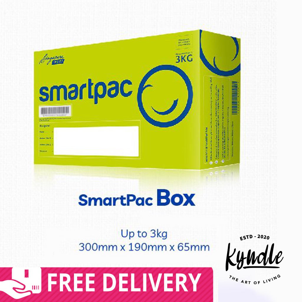 LOWEST PRICE in SG - Singpost SmartPac Box Upto 3kg Courier/Parcel ...