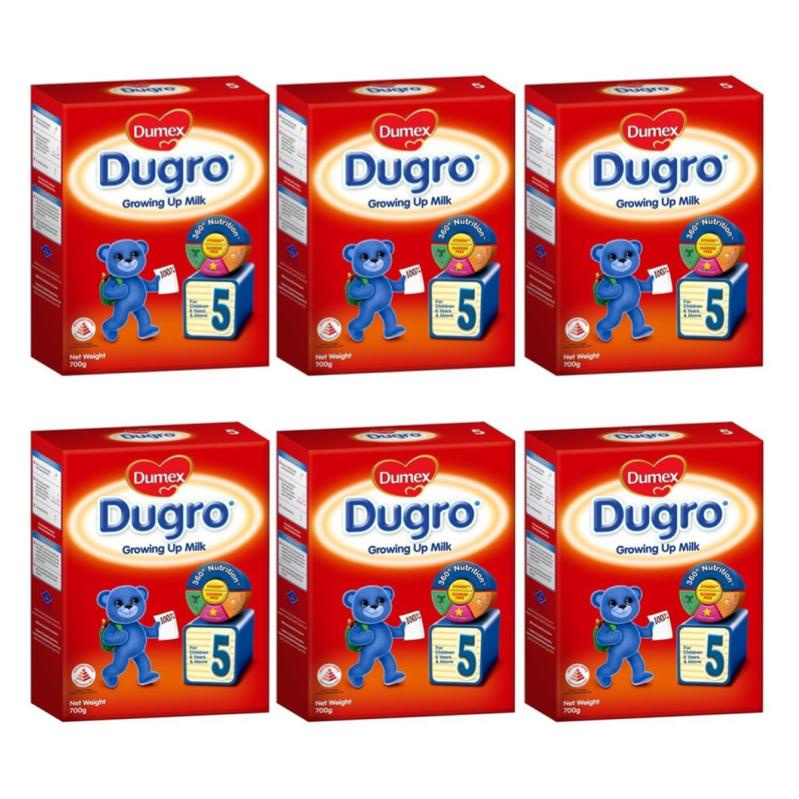 [Bundle of 6] Dumex Dugro Stage 5 Growing Up Kid Milk Formula (700g ...