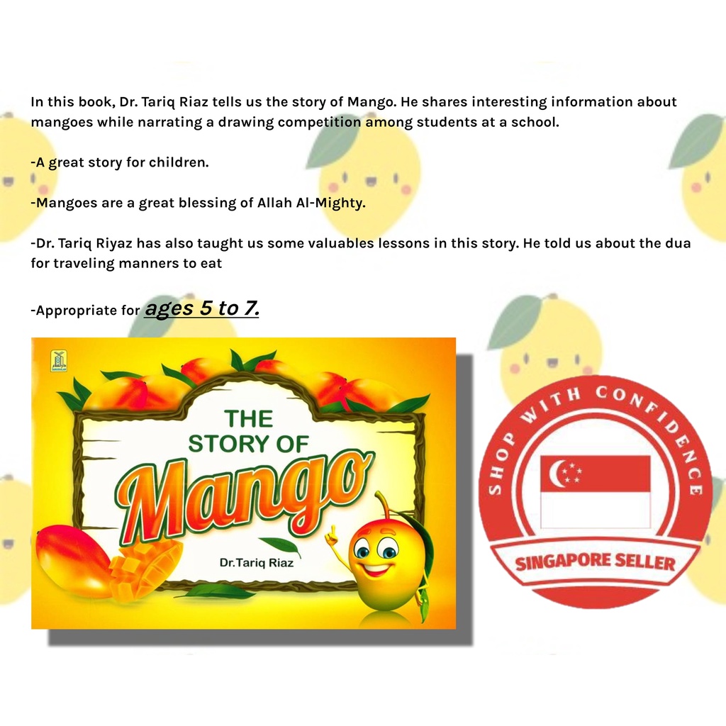 The Story Of Mango By Dr Tariq Riaz (English Islamic Children Book ...