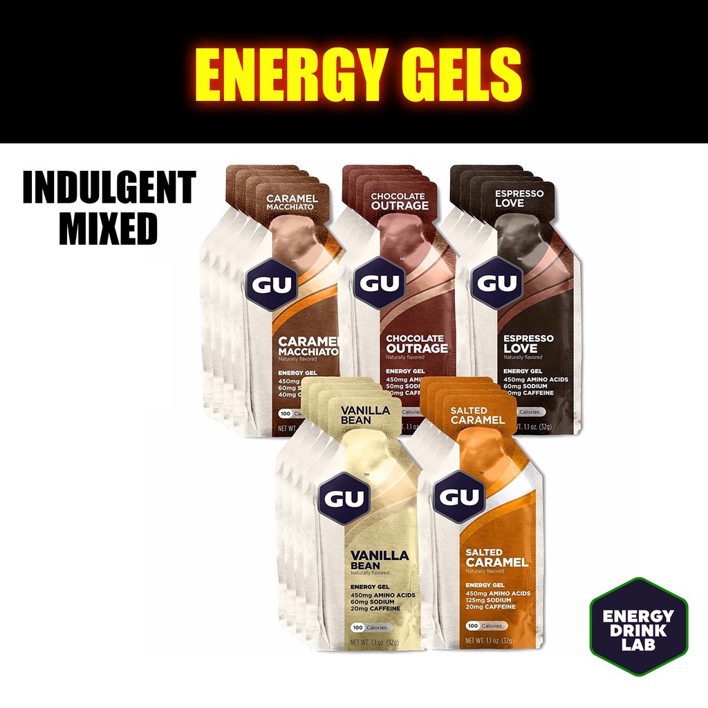 GU Energy Gel Indulgent Mixed 24 Pack | Shopee Singapore