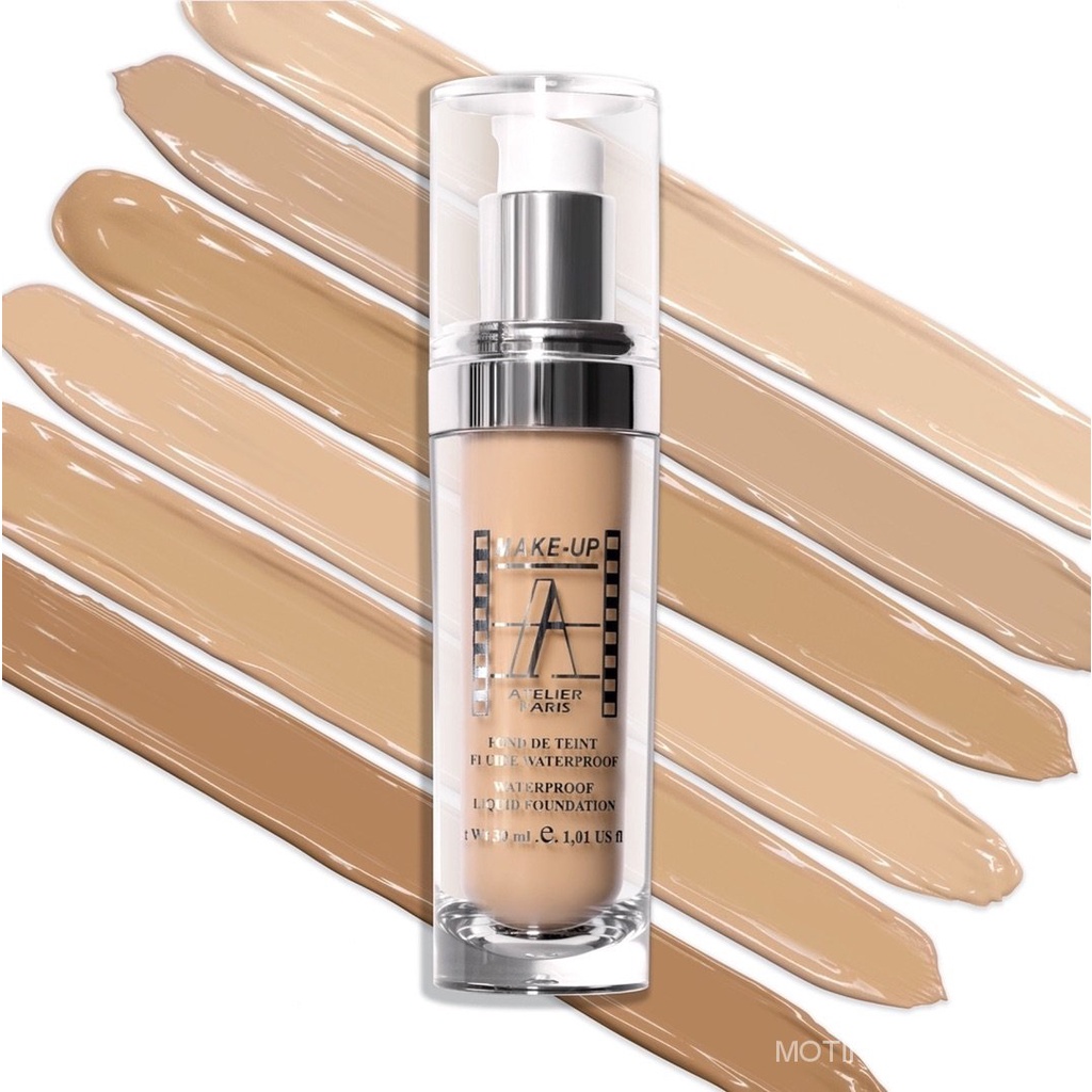Makeup Atelier Paris Waterproof Liquid Foundation Review | Makeupview.co