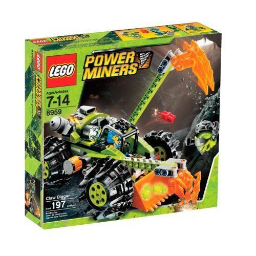 Original Lego Power Miners 8959 - Claw Digger Sealed new | Shopee Singapore