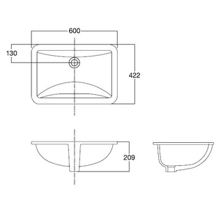 AMERICAN STANDARD CCAS0440 Activa Undercounter Wash Basin | Shopee ...