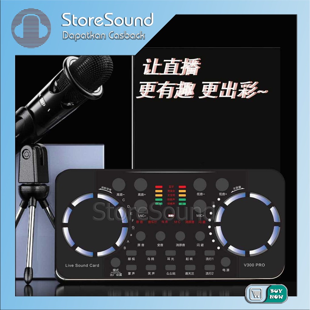 Soundcard Sound Card Usb External Live Microphone Bluetooth Pro 12 ...