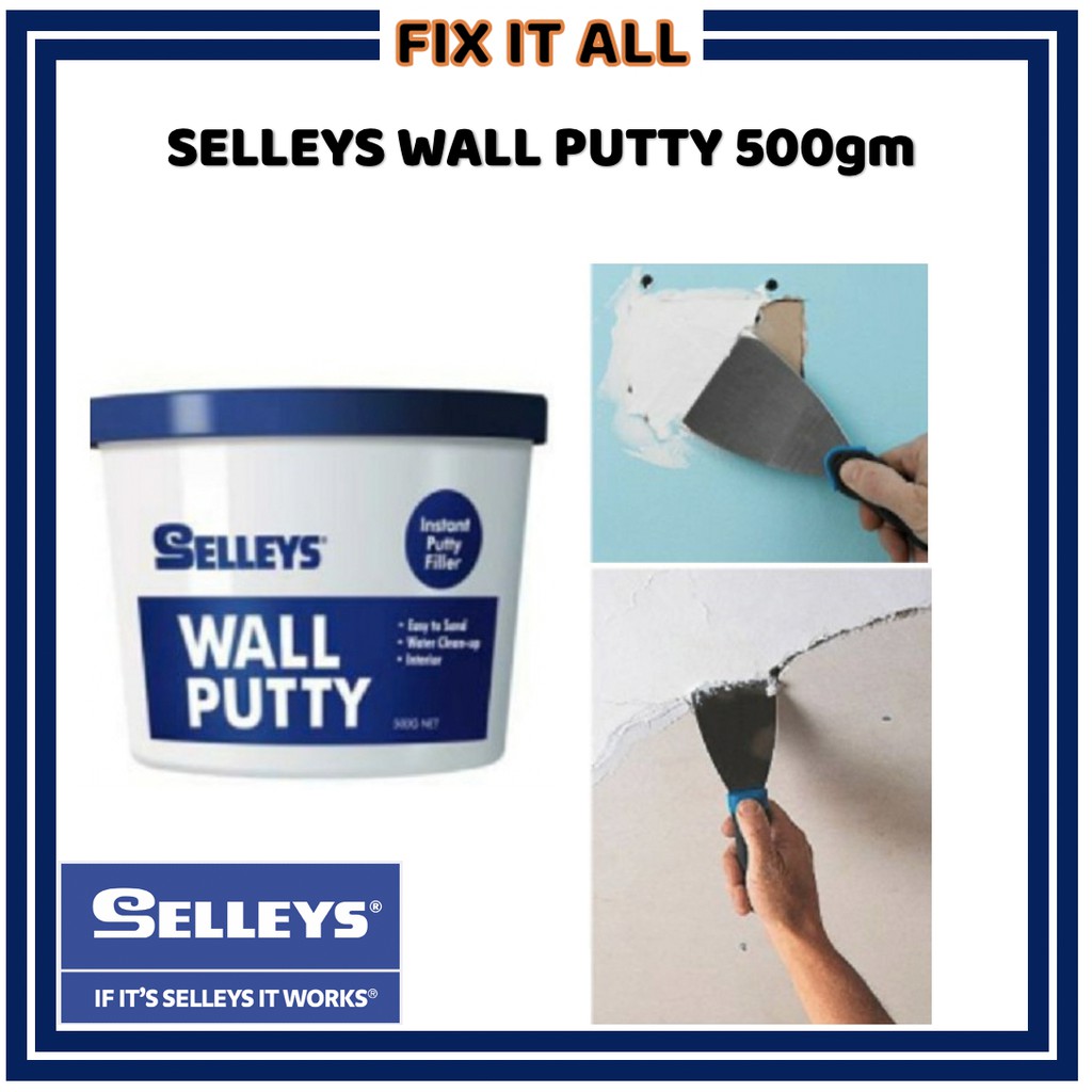 Selleys Wall Putty Filler 500gm for Wall Crack | Shopee Singapore