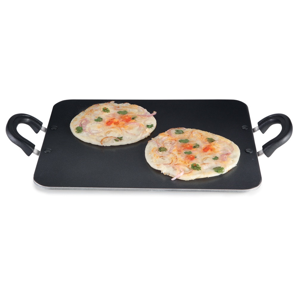 Home Essential Premier Non Stick Supreme RECT Aluminium Tawa Pan ...