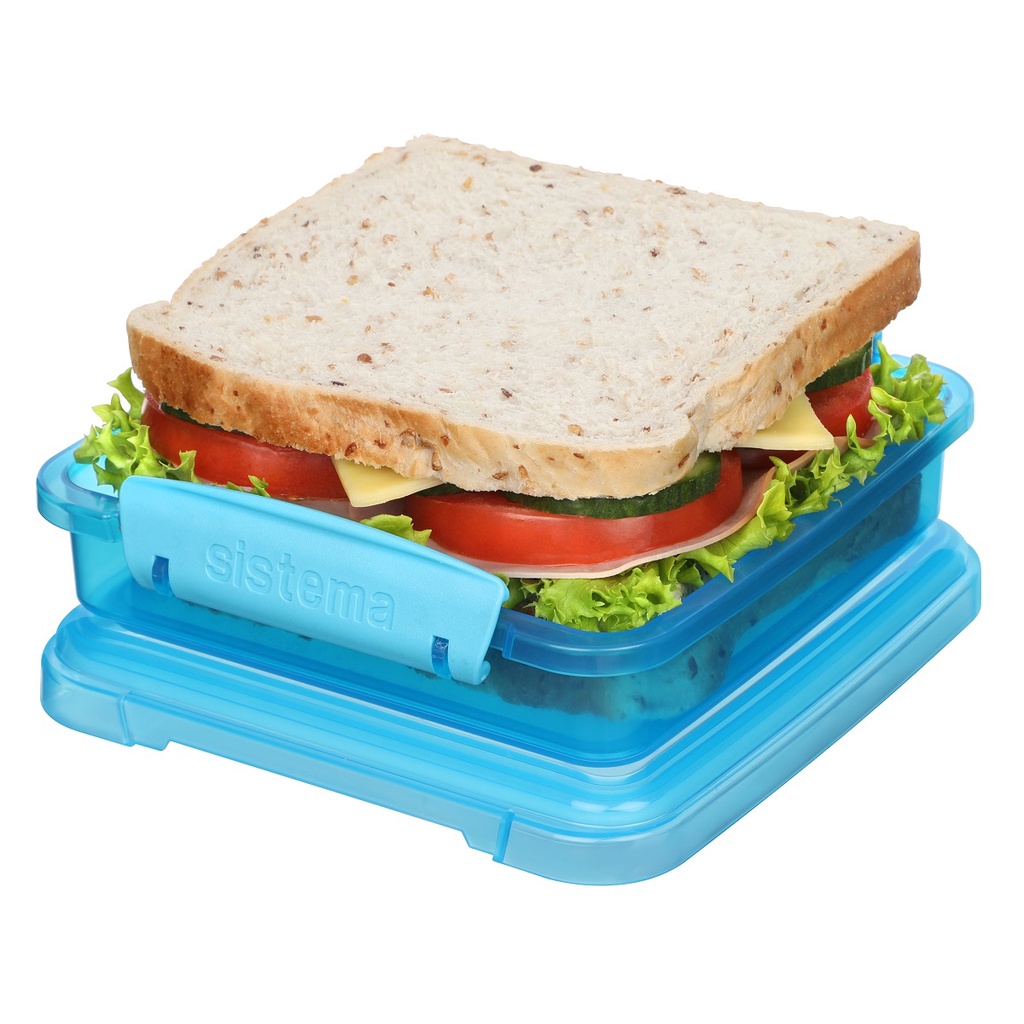 SISTEMA Sandwich Box 450ml NEW (Sistema Exclusive Distributor) | Shopee ...