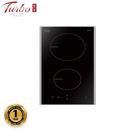 Turbo Incanto TIM29 30cm 2 Zones Induction Hob With Touch Control ...