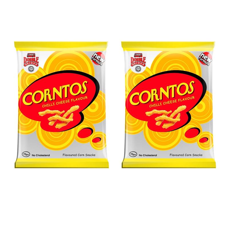 [Bundle of 2] Corntos Snack 70g (Chilli cheese) | Shopee Singapore