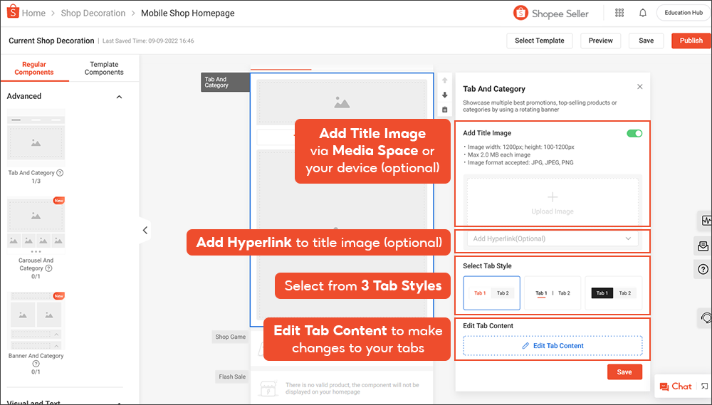 Basic Shop Decoration | Shopee SG Seller Education Hub