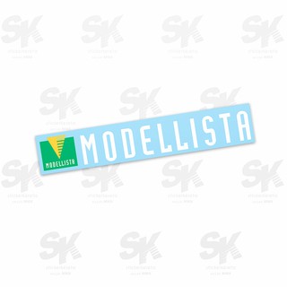 Modellista Logo Cutting Sticker Vinyl | Shopee Singapore