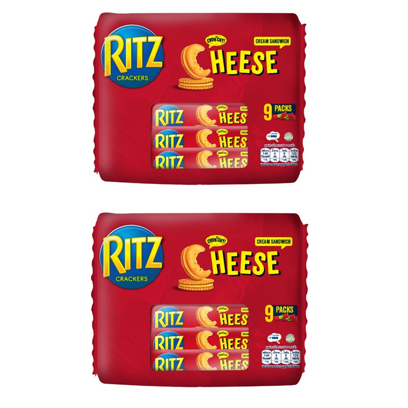 [Bundle of 2] Ritz Cheese Cream Sandwich Multipack 9 x 27g | Shopee ...