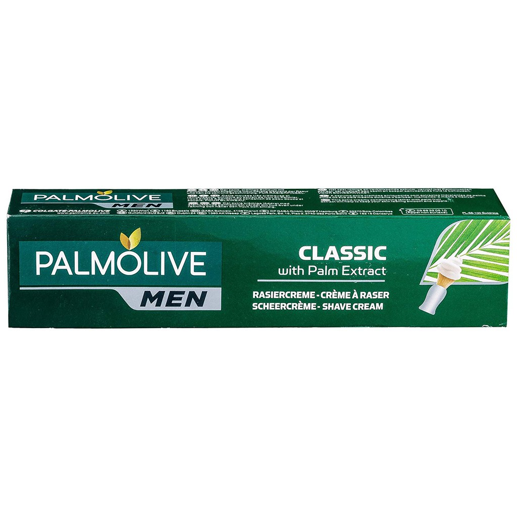 Palmolive for Men Classic Shaving Cream with Palm Extract 100ml ...