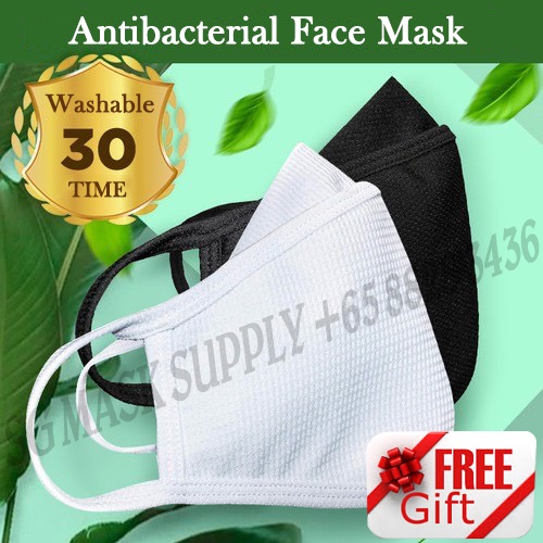 [ 6 PCS ] WASHABLE PROTECH FACE MASK - 3 layers - Certified ...