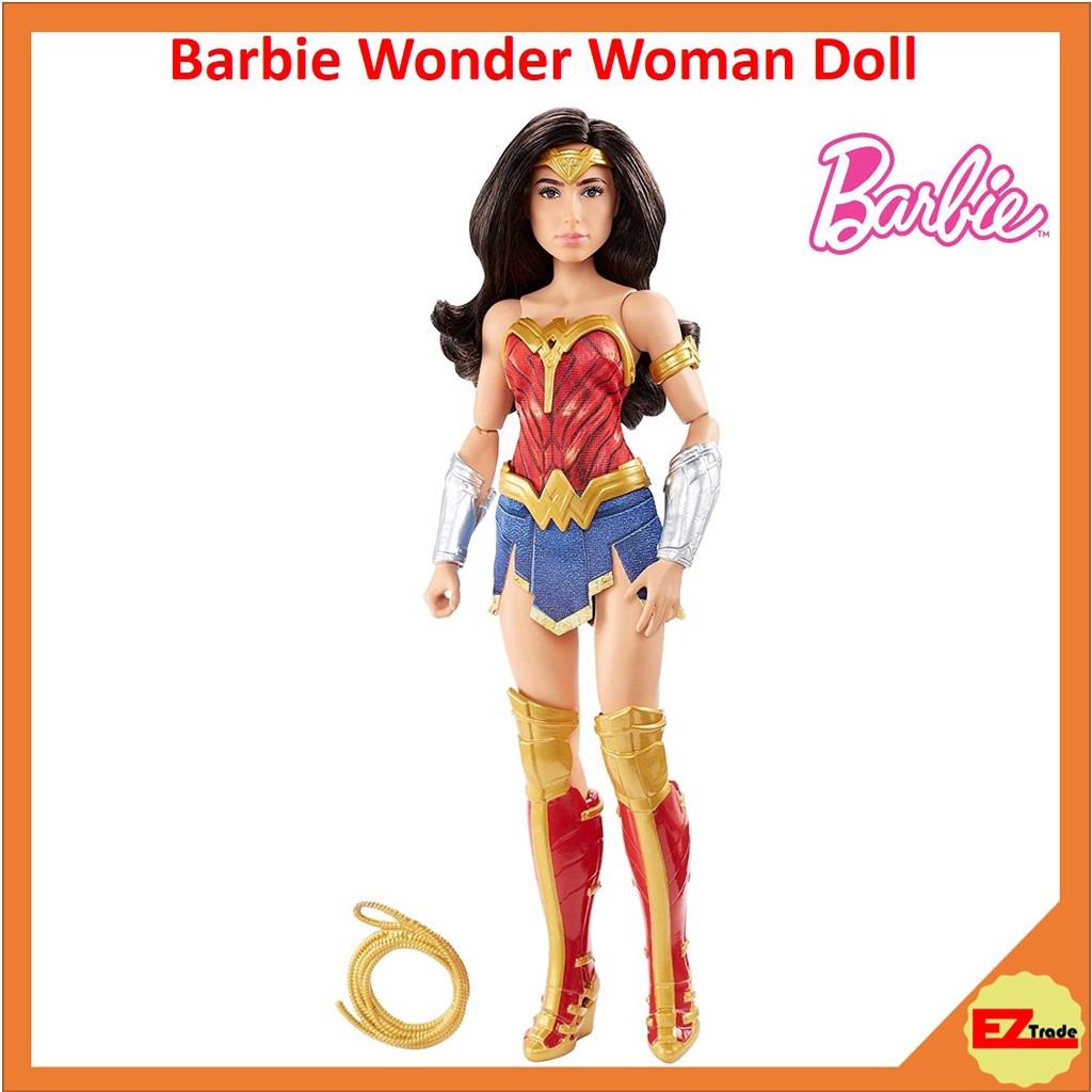 Mattel Barbie Wonder Woman 1984 Doll Wearing Superhero Fashion and ...
