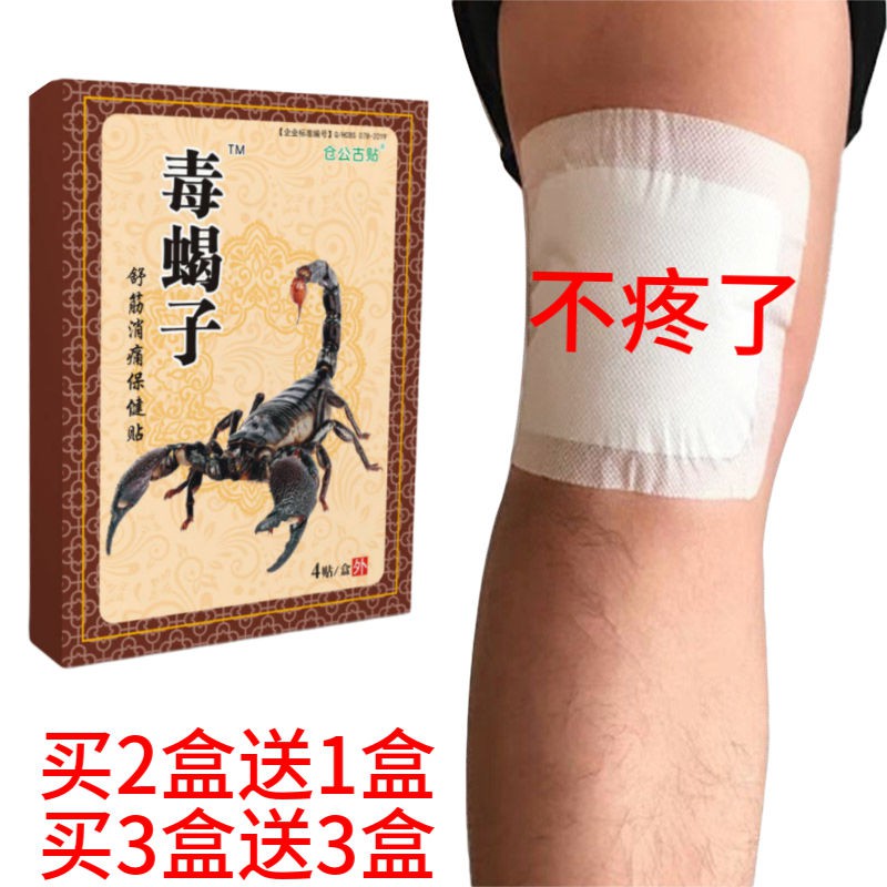 ﹉Poisonous scorpion synovitis rheumatism joint pain joint fluid knee ...