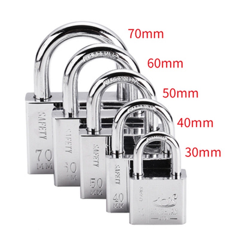 Open Padlock Common Lock with Open Lock Waterproof Anti-Theft Home ...