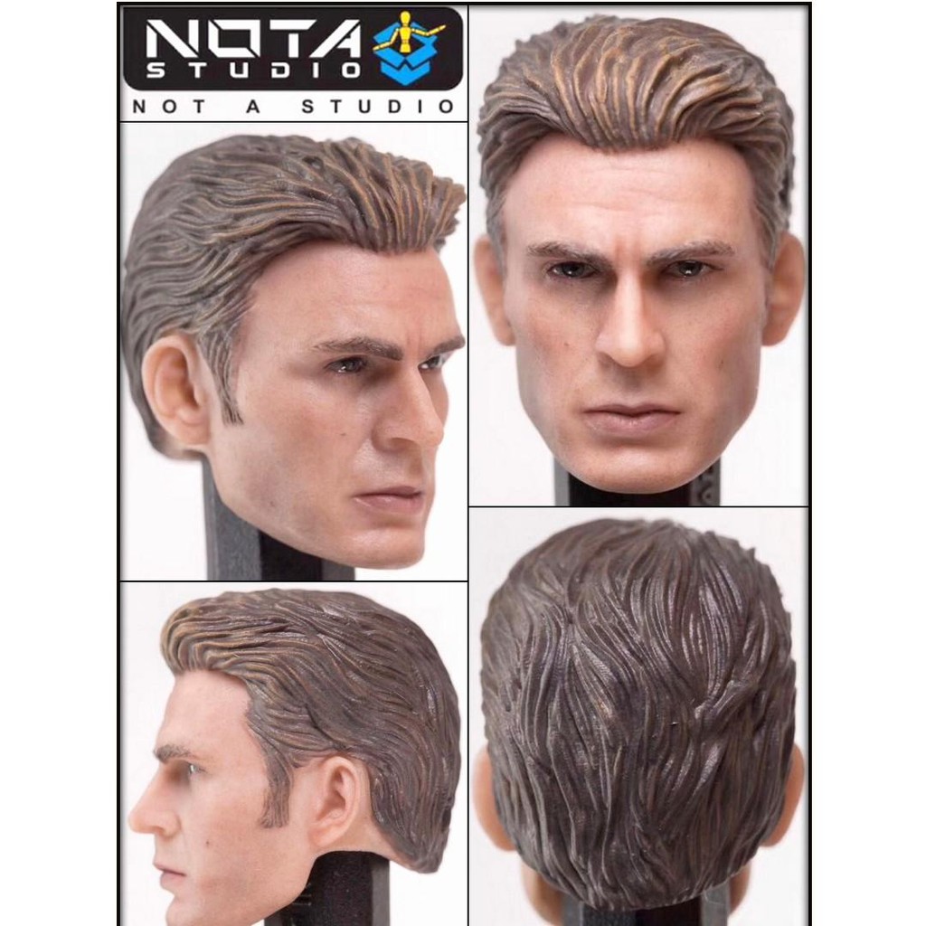 Nota Studio In Toy 1/12 Captain America Steve Rogers Head (For SHF ...