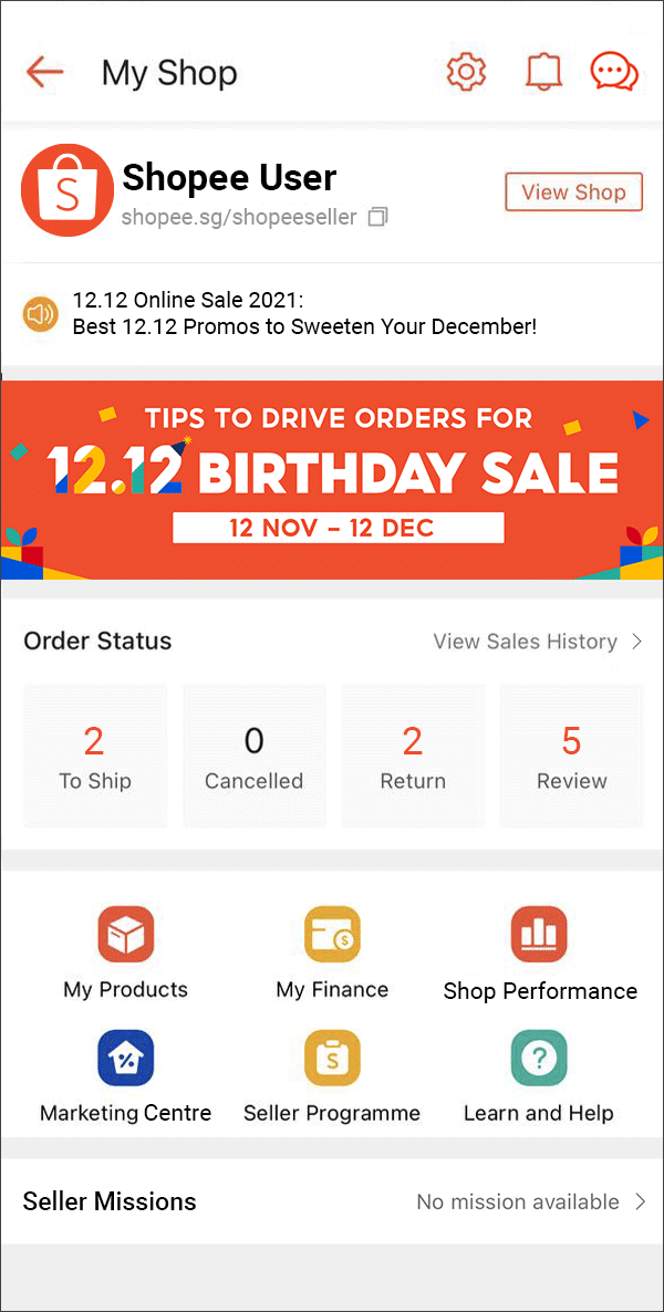Accessing Seller Balance | Shopee PH Seller Education Hub