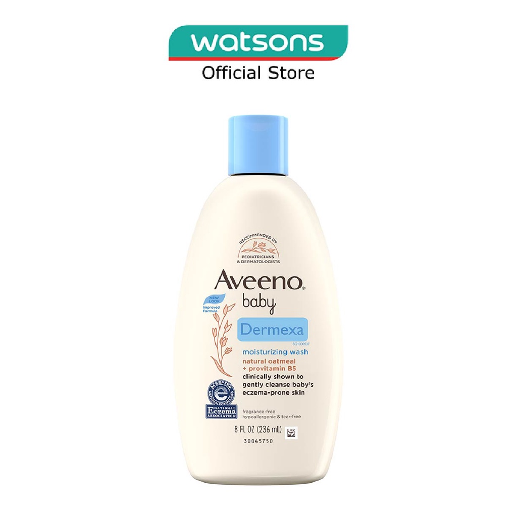 AVEENO Dermexa Moisturizing Wash With Natural Colloidal Oatmeal And ...