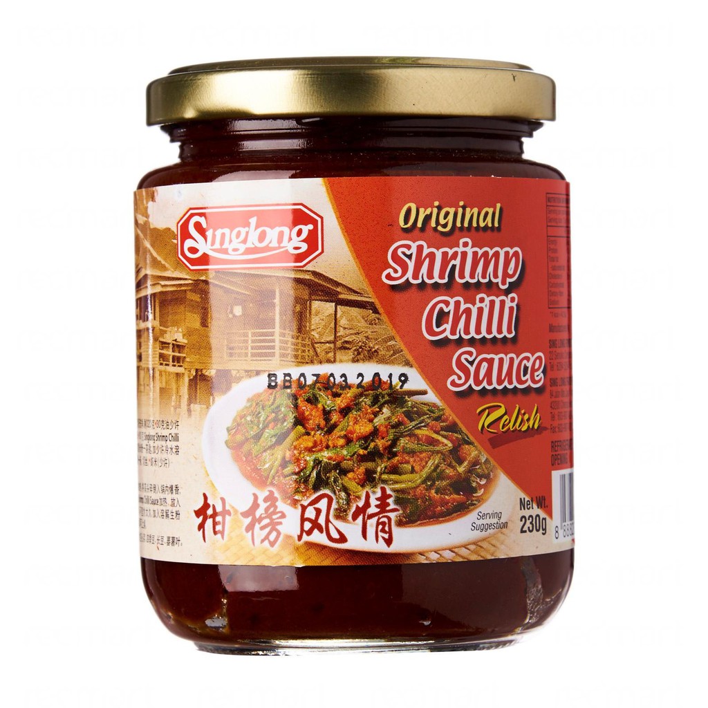 [BUNDLE OF 3] SING LONG ORIGINAL SHRIMP CHILLI SAUCE 230G (01181 ...