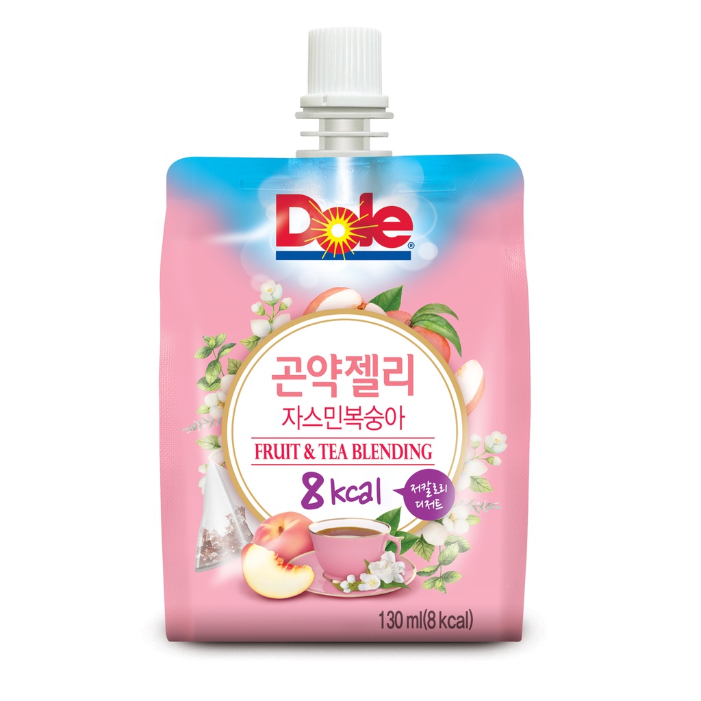 Dole Konjac Jelly Jasmine Peach 130Ml | Shopee Singapore