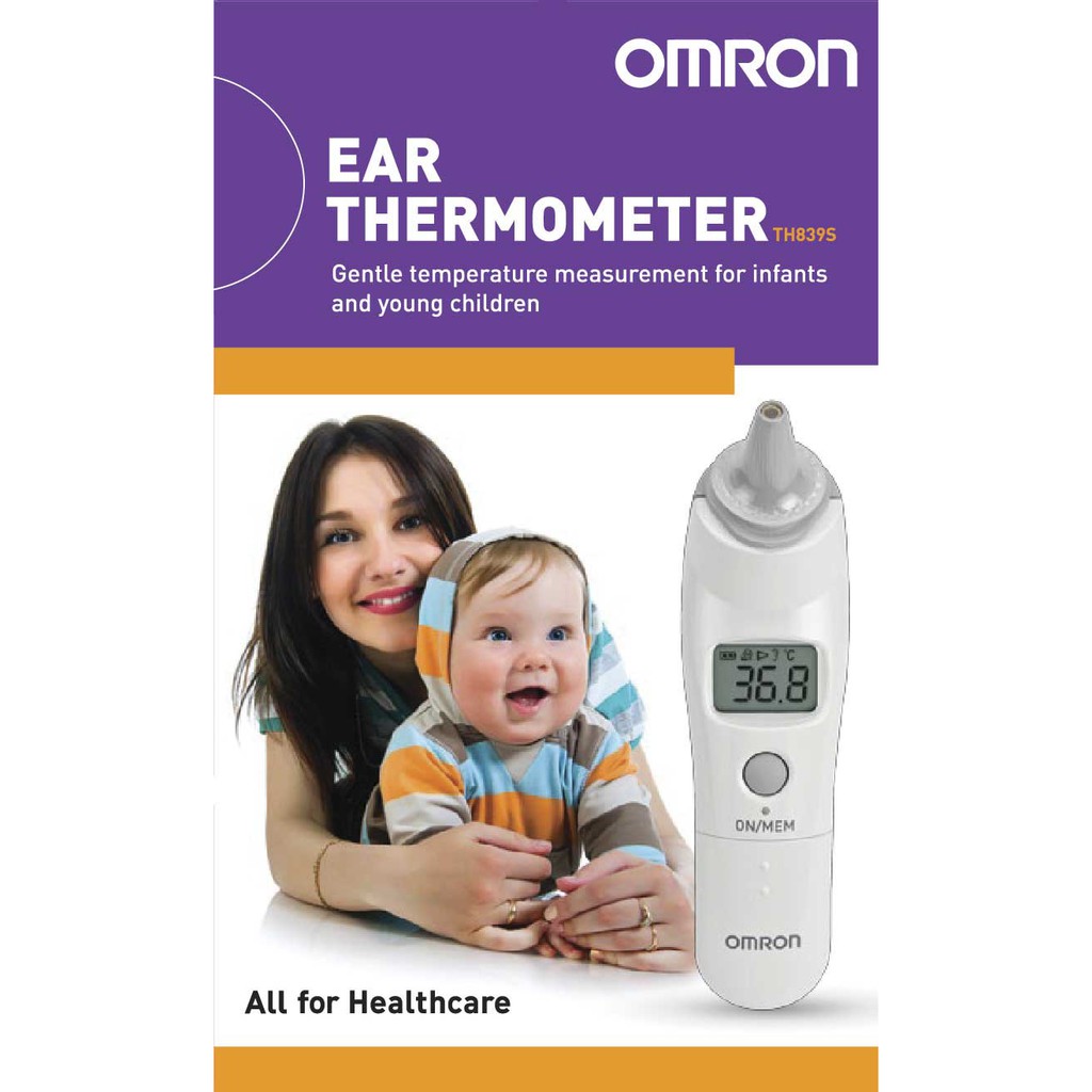 Omron Ear Thermometer TH-839S [Best Seller] Local 1 Year Warranty ...