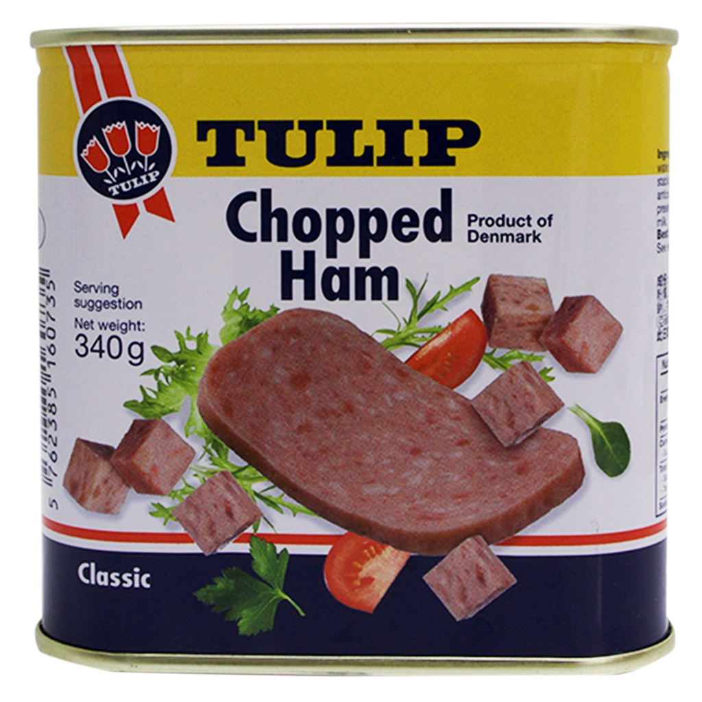 Tulip Chopped Ham Canned Food, 340g | Shopee Singapore