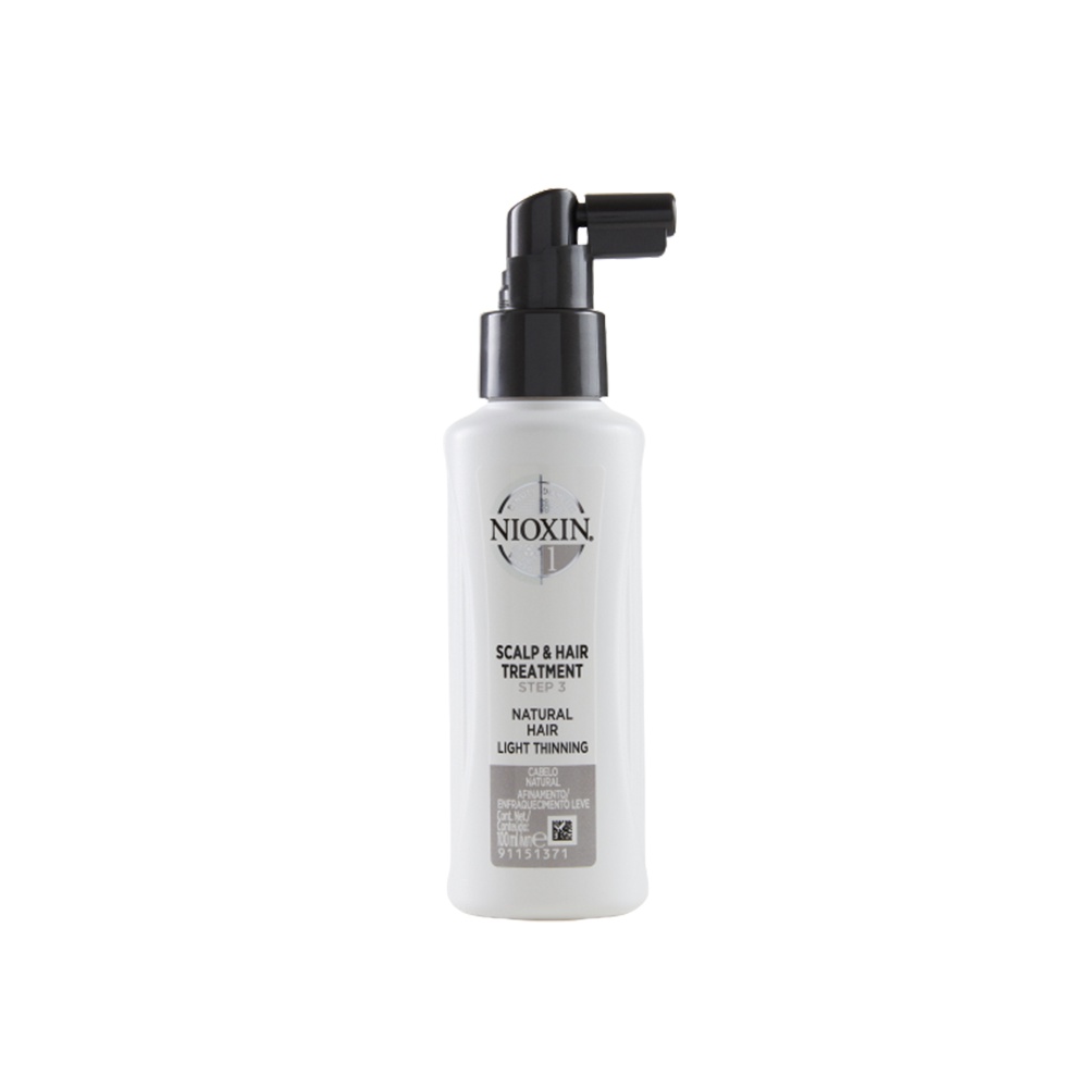 Nioxin Anti Hair Loss Treatment Spray For Natural Hair With Light