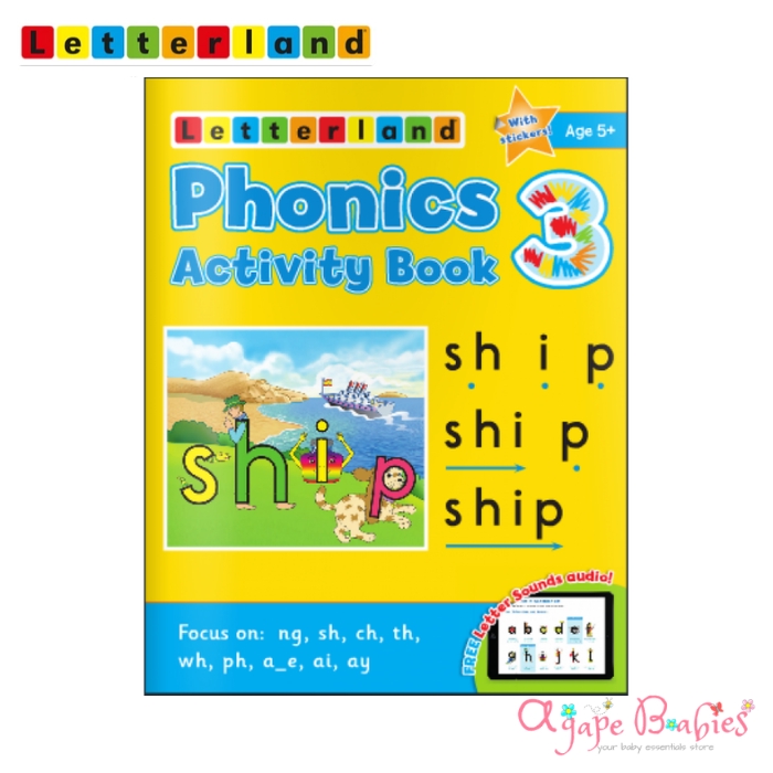 Letterland Phonics Activity Book 3 | Shopee Singapore