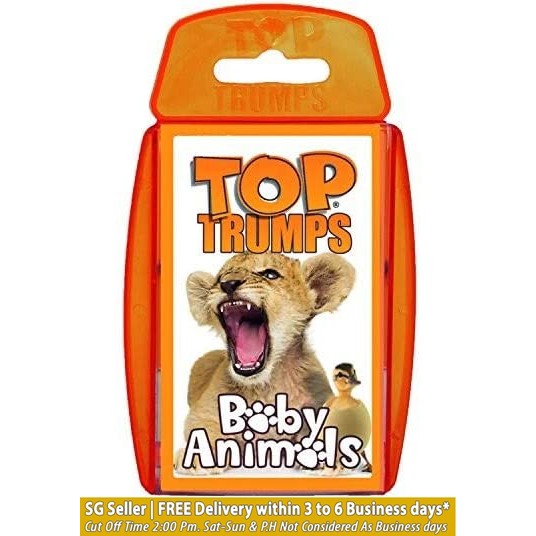 Top Trumps Baby Animals | Shopee Singapore