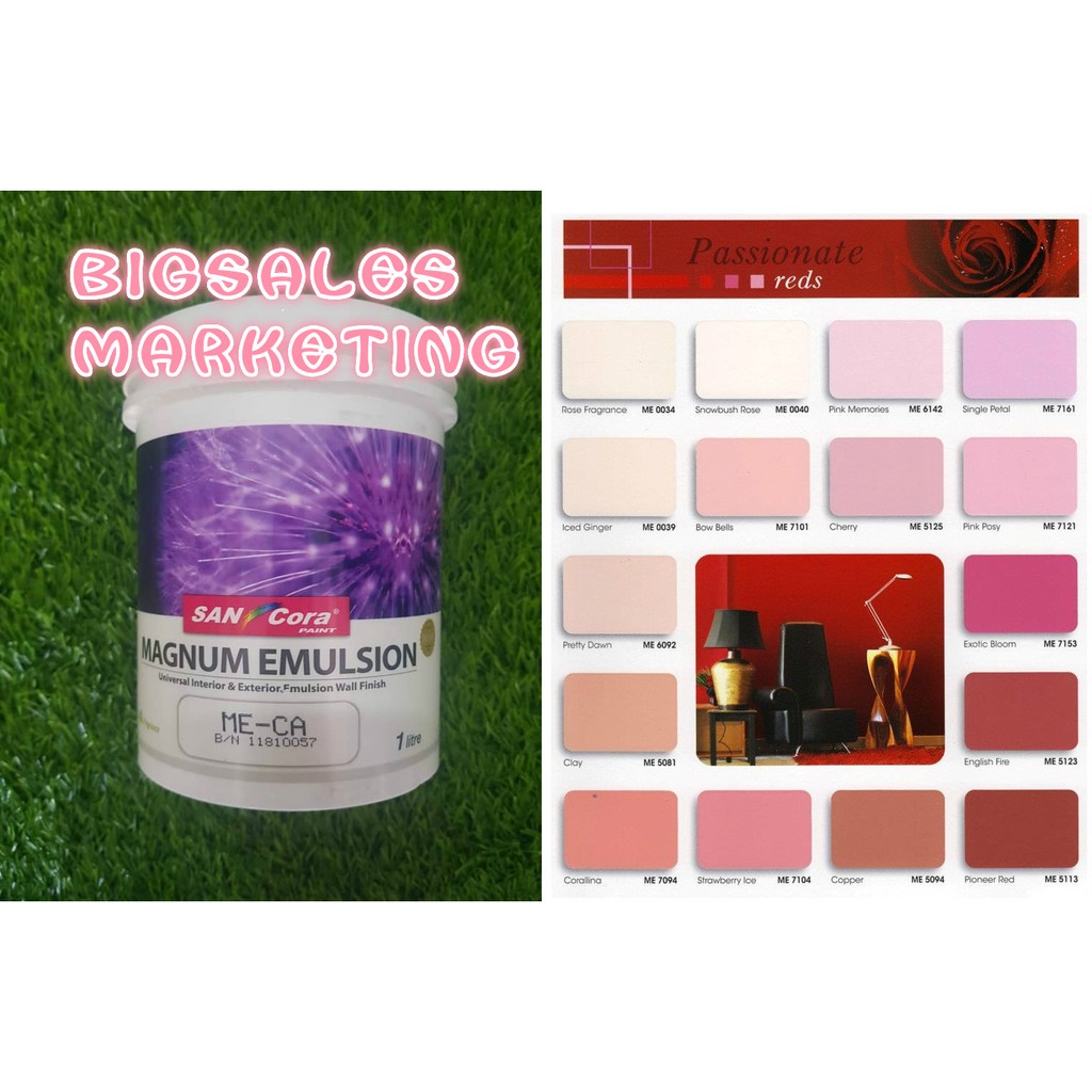 1 litre sancora magnum emulsion exterior or interior paints 1 liter ...