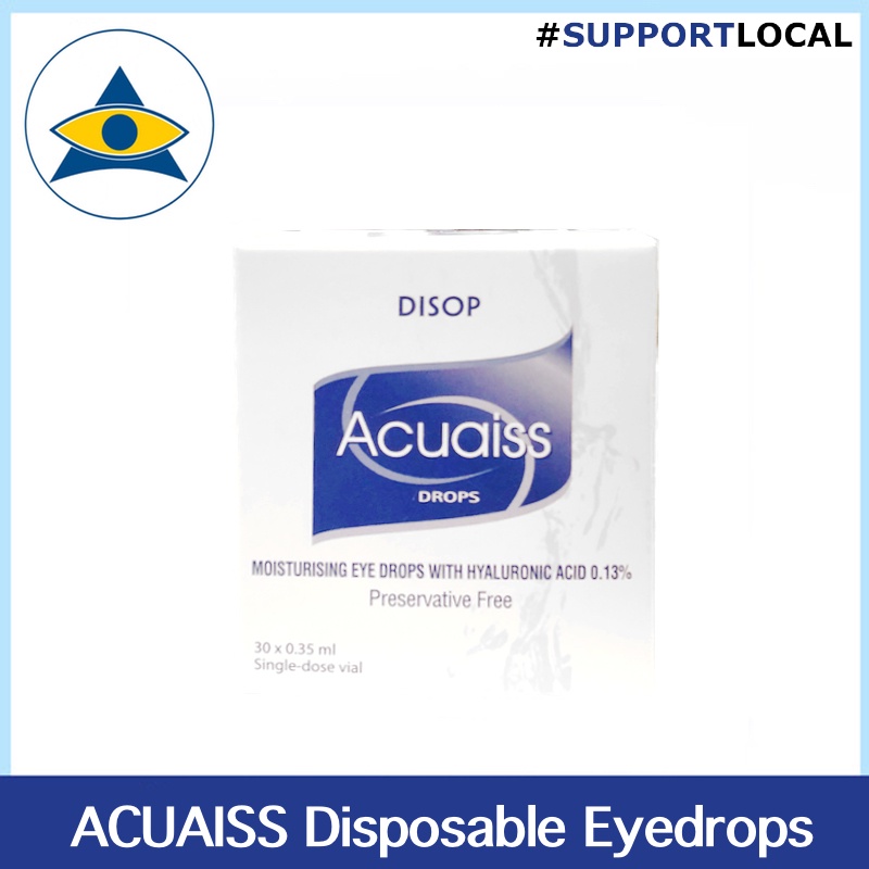 Acuaiss Disposable Tube Eye Drops | Shopee Singapore