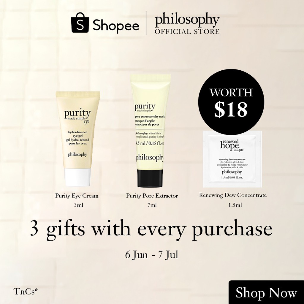 Philosophy Official Store, Online Shop | Shopee Singapore