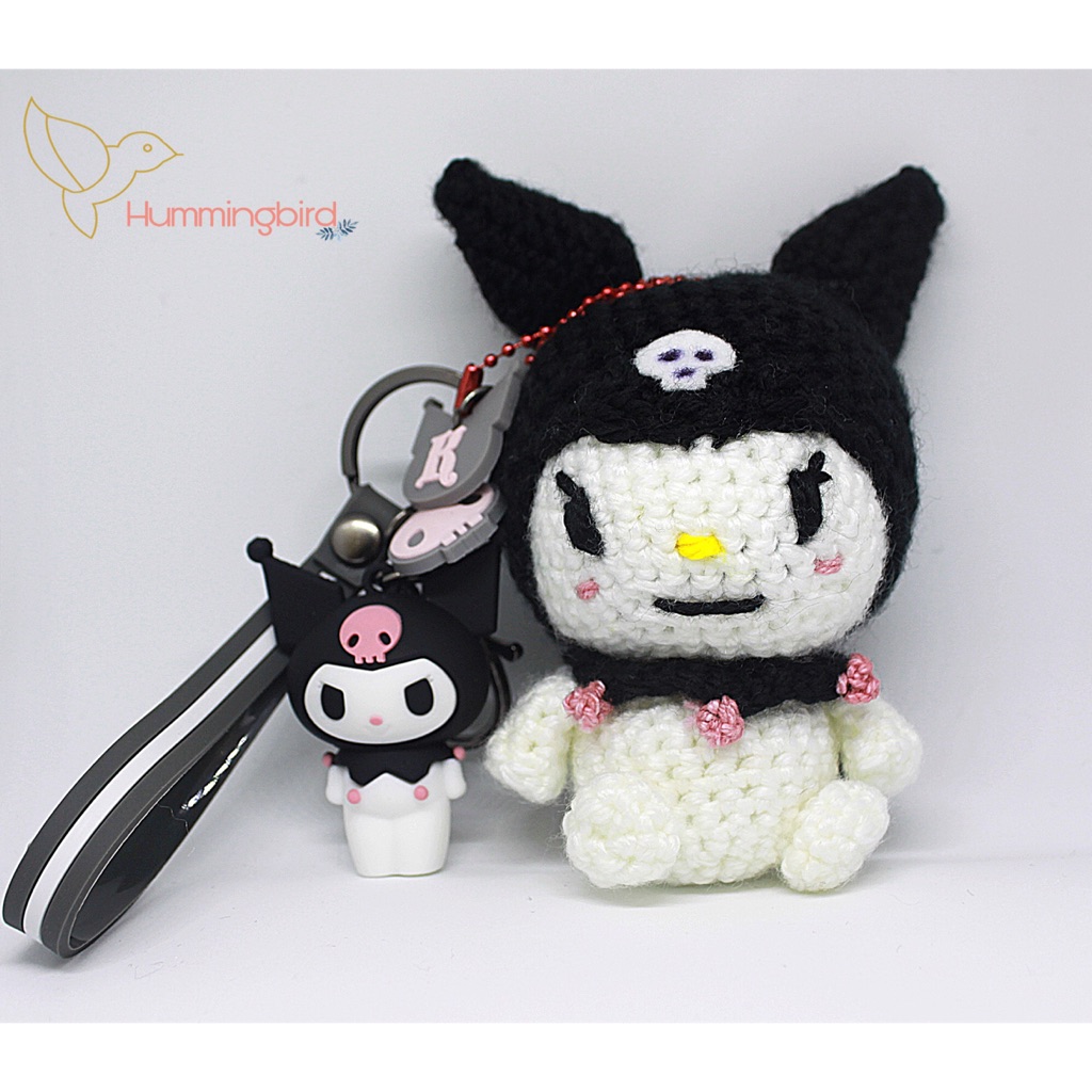 Kuromi handmade keychain charm | Shopee Singapore
