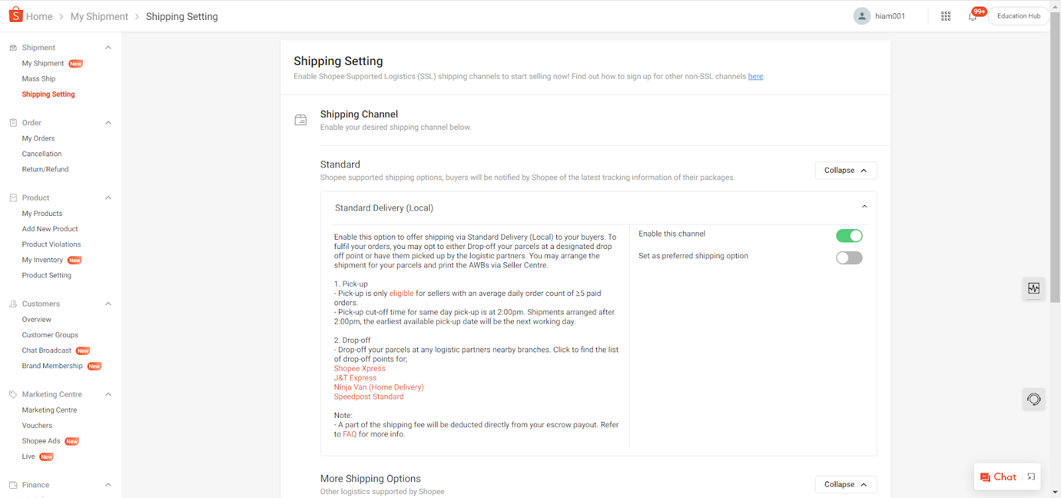 Important Update to Shipping Settings | SG Seller Education [Shopee]