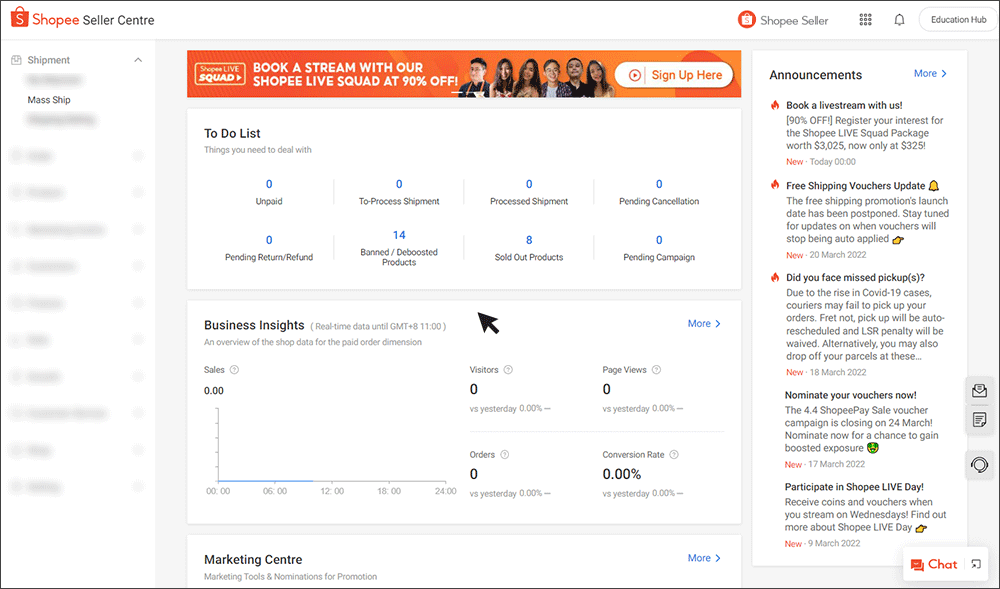 About mass processing orders | SG Seller Education [Shopee]