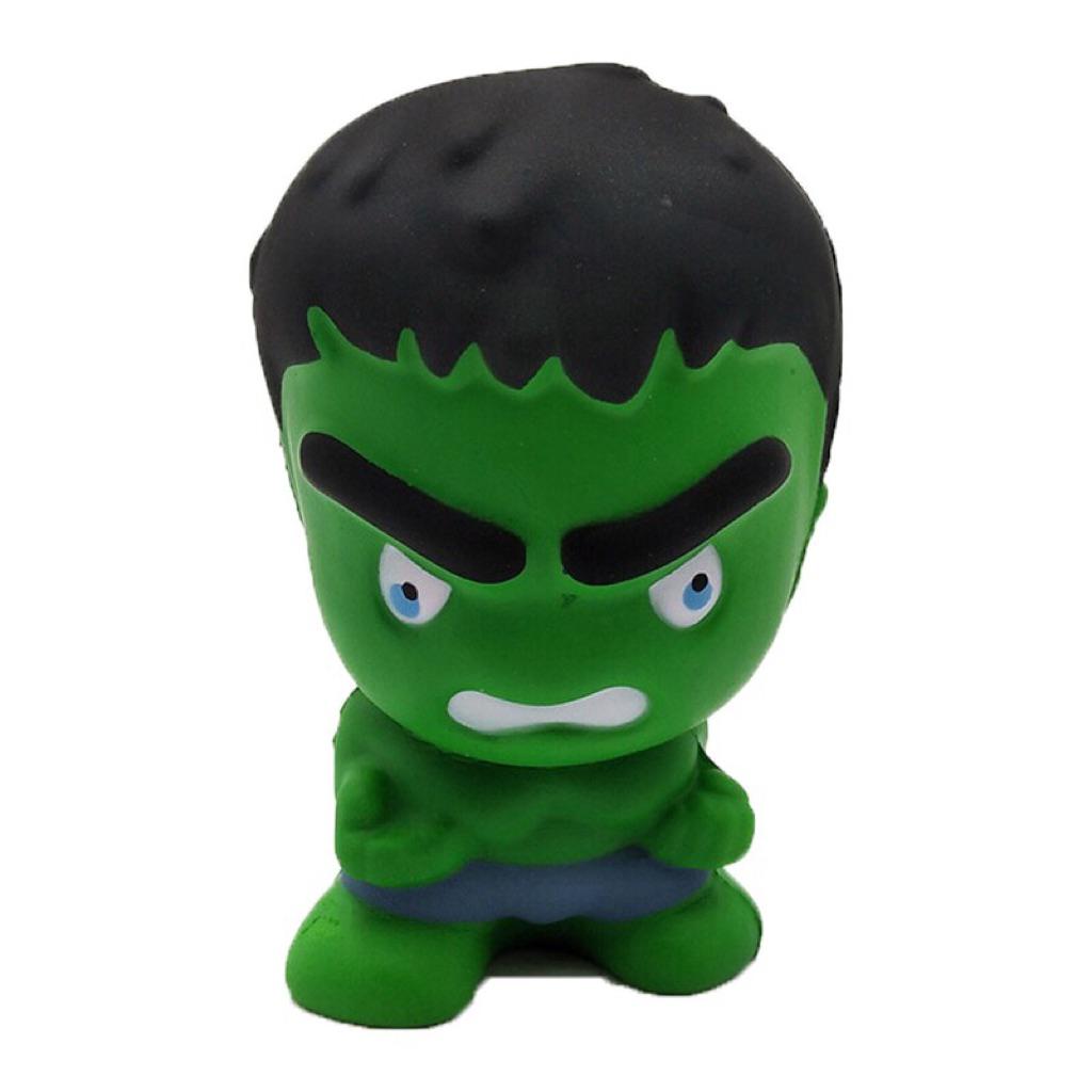 Squishy Cartoon The Avengers PU Simulation Superman Hulk iron Man Slow ...