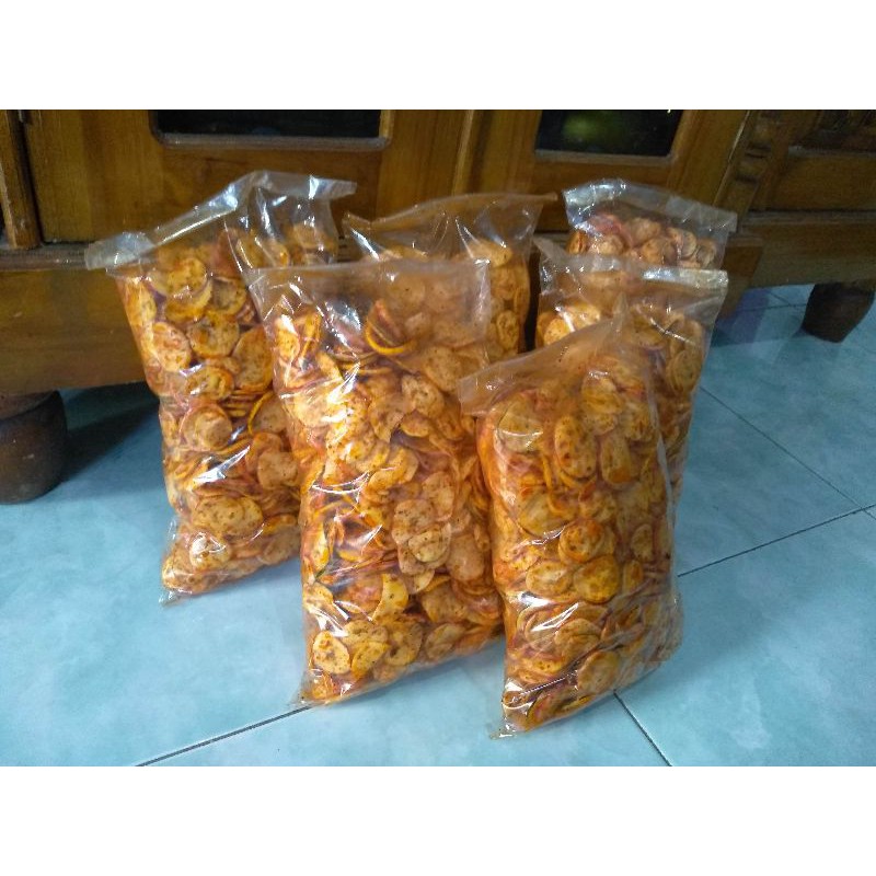 Snack Snacks Spicy Spicy Crackers Seblak Mercon Crackers (500gr ...