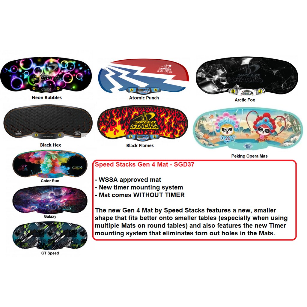 Speed Stacks Gen 4 Mat (No Timer included) | Shopee Singapore