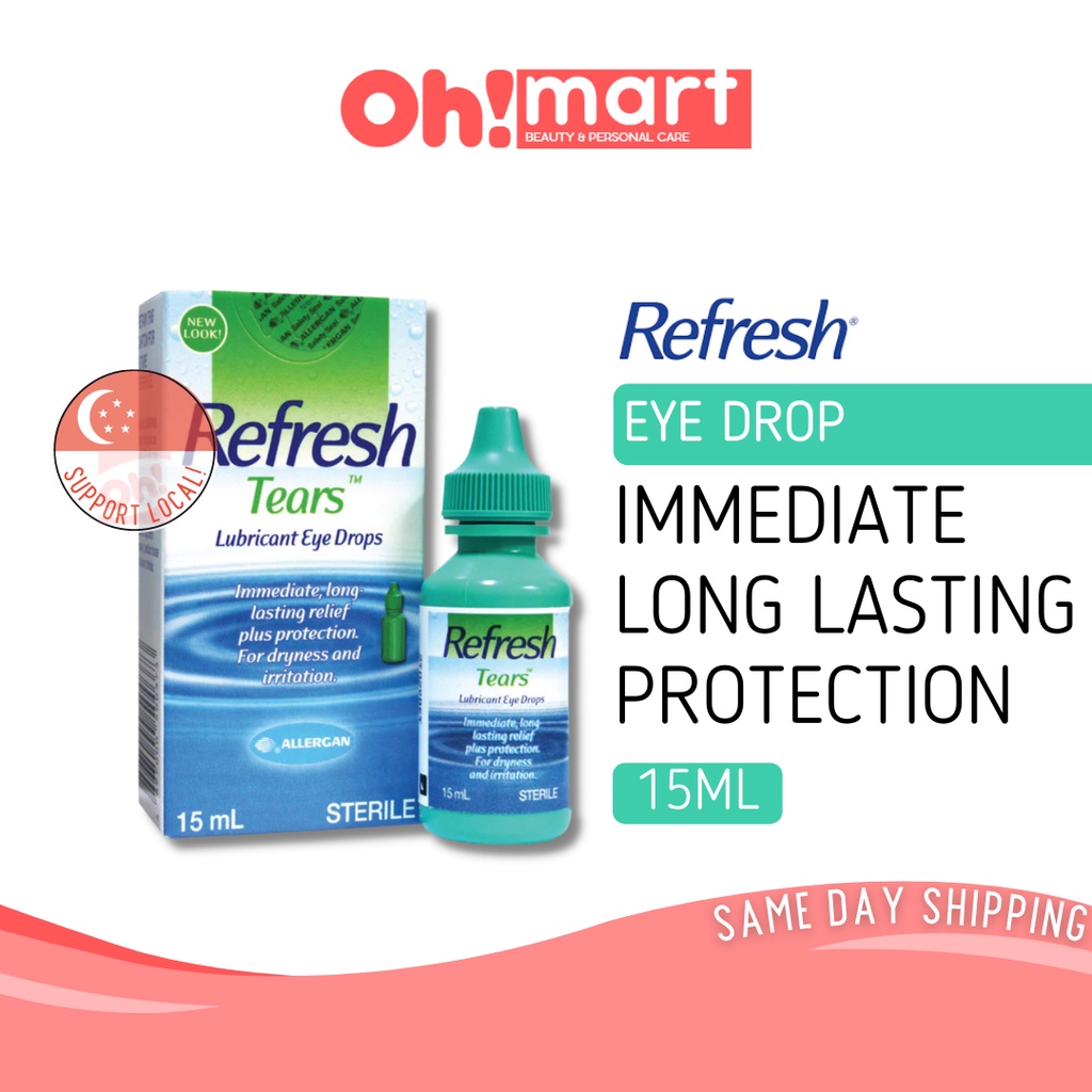 Refresh Tears Lubricant Eye Drop 15ml | Shopee Singapore
