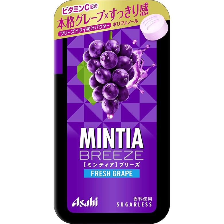 Asahi Mintia Breeze Fresh Grape 30 pieces x 8 bags Direct from Japan ...