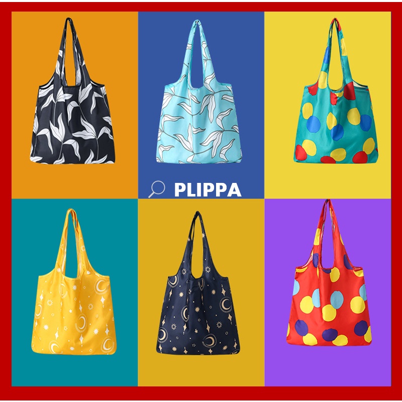 🔥SG Local stock🔥 NTUC Foldable Bag Fashion Handy Shopping Bag Recycle ...