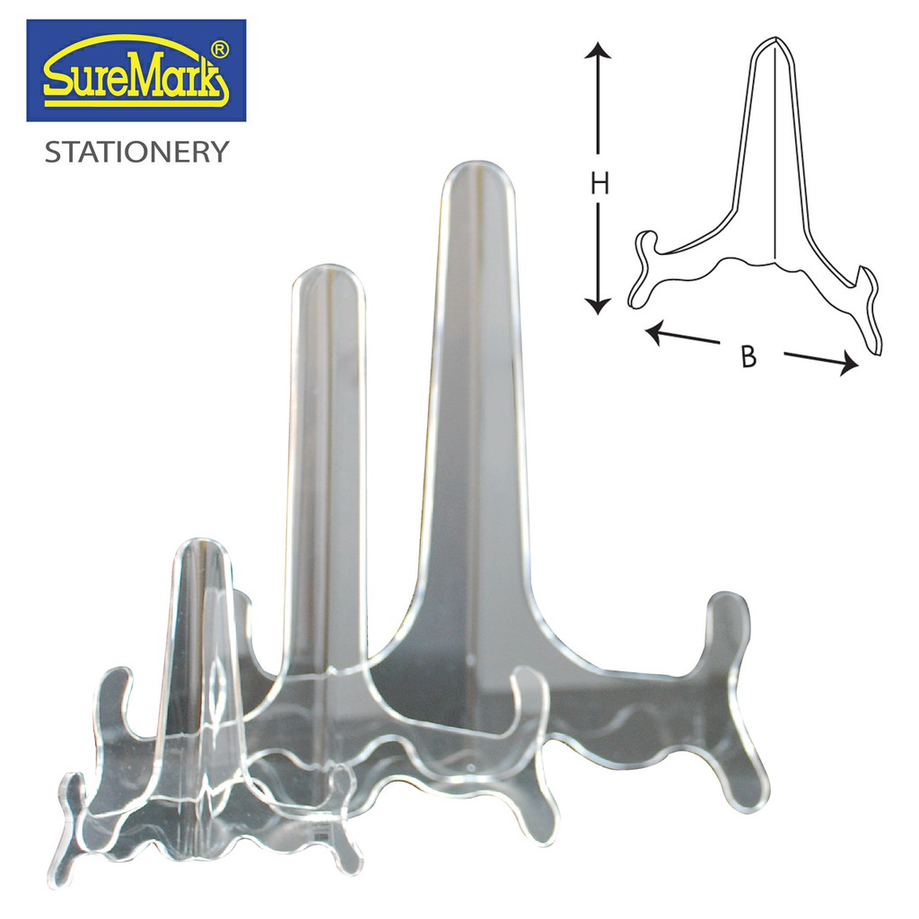 Suremark Acrylic Plate Stand (bundles) | Shopee Singapore