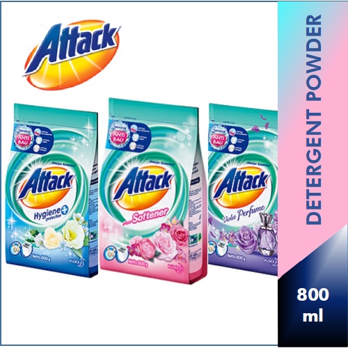 Attack Laundry Detergent Powder, 750g - 800g | Shopee Singapore